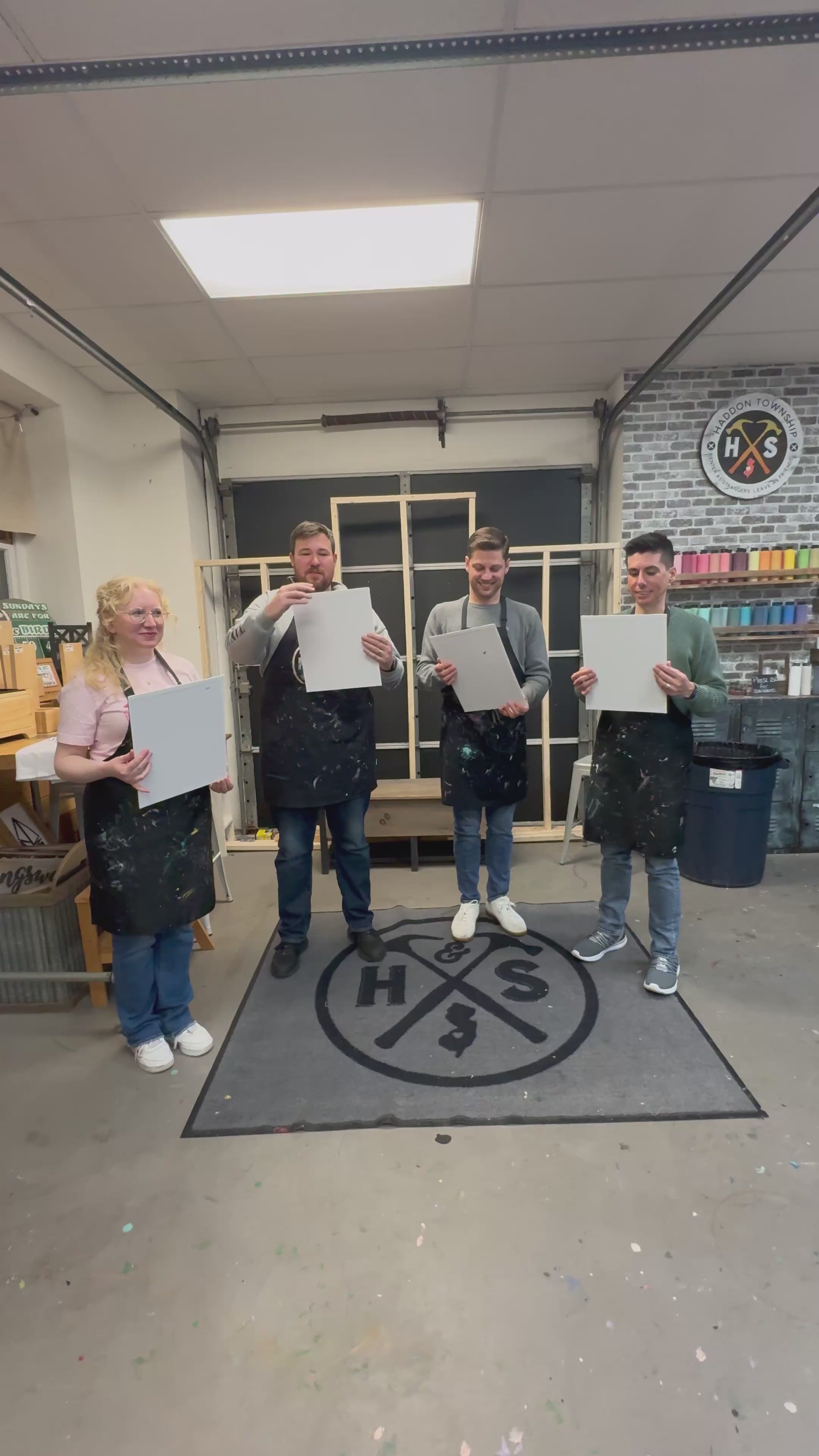 Paint your Valentine- Feb 14th @ 6pm – Hammer and Stain Haddon